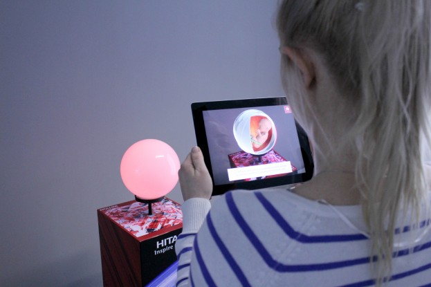 Interactive Augmented Reality (AR) for Hitachi | INITION London